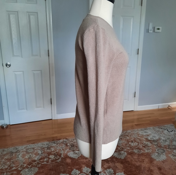 Figs | Sweaters | Figs Beige Loungewear Knit Sweater | Poshmark